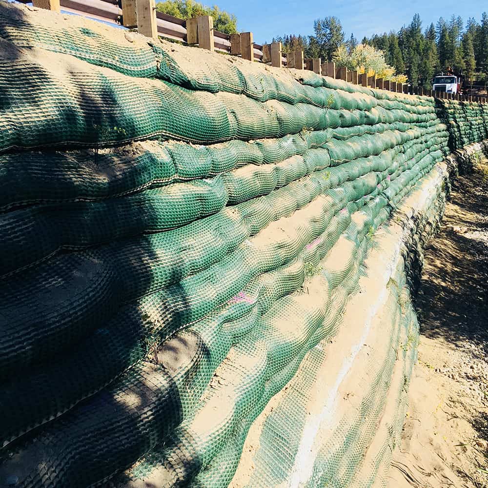Pyrawall | Wrap-Face Vegetated Retaining Wall Solution