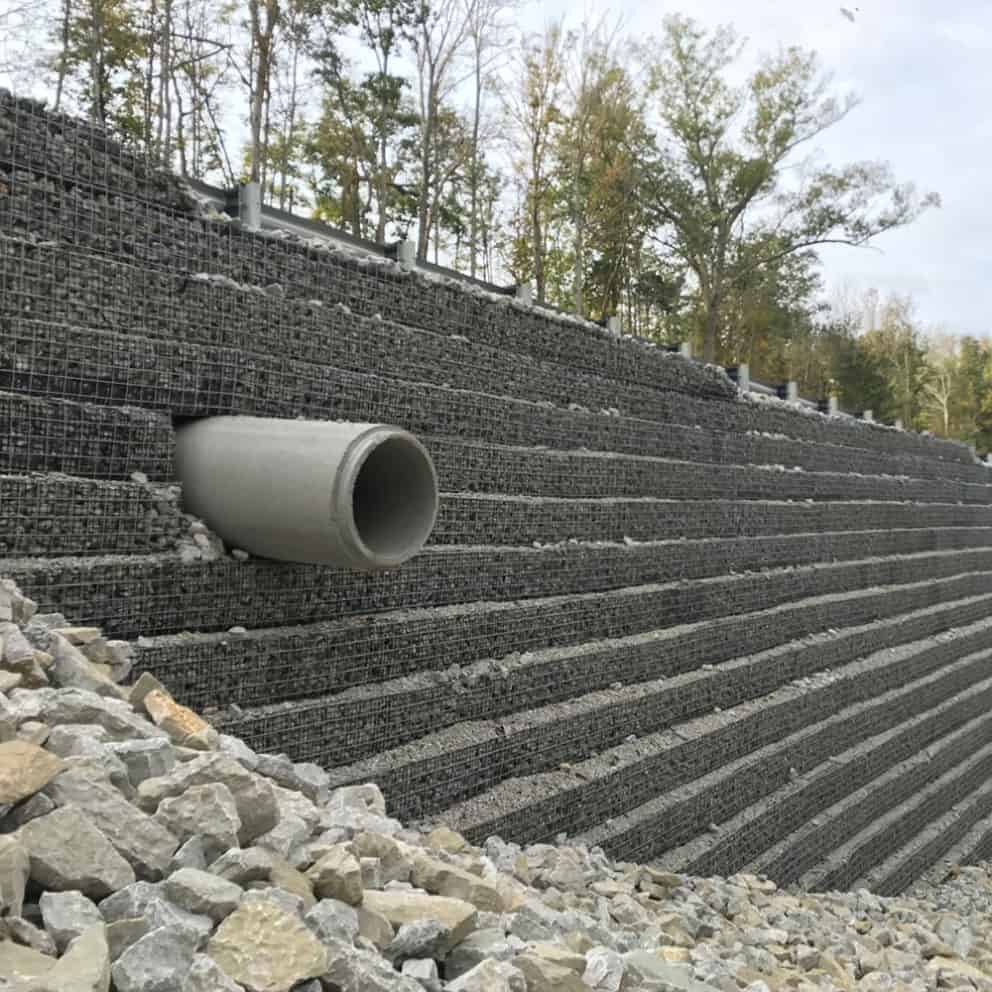 Gabion Wall Structures - Slope Stabilization Products & Solutions