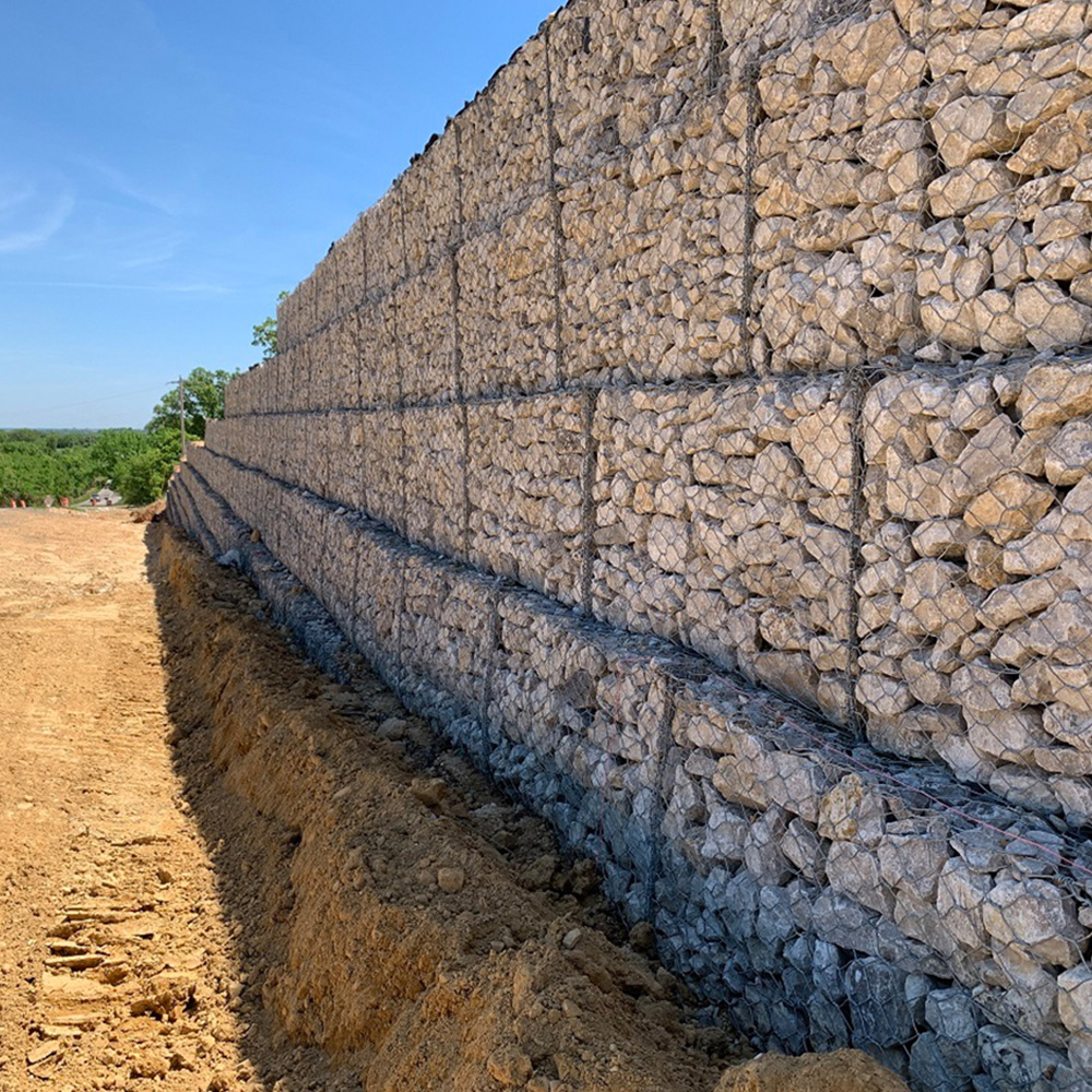 Gabion Wall Structures - Slope Stabilization Products & Solutions