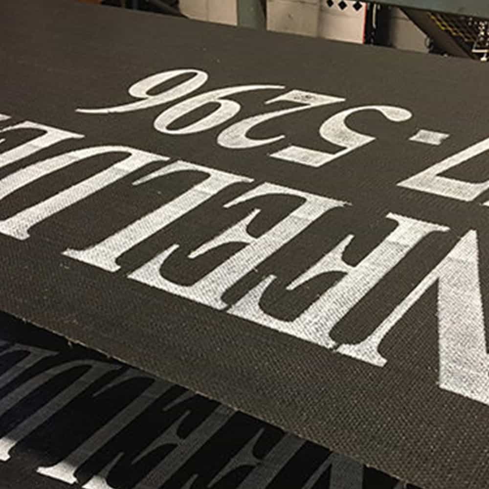 Printed Silt Fence - Custom Logos & More! DOT-Approved Styles