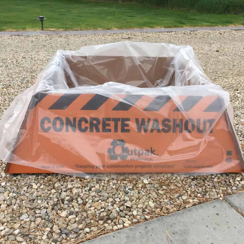 Containment Berm - Concrete Washout Berms - Jobsite Supplies