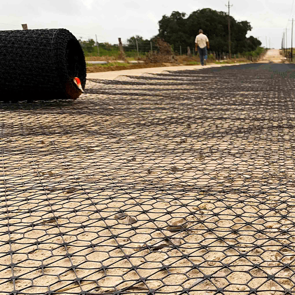 Tensar InterAx Geogrids - Advanced Geosynthetic Stabilization