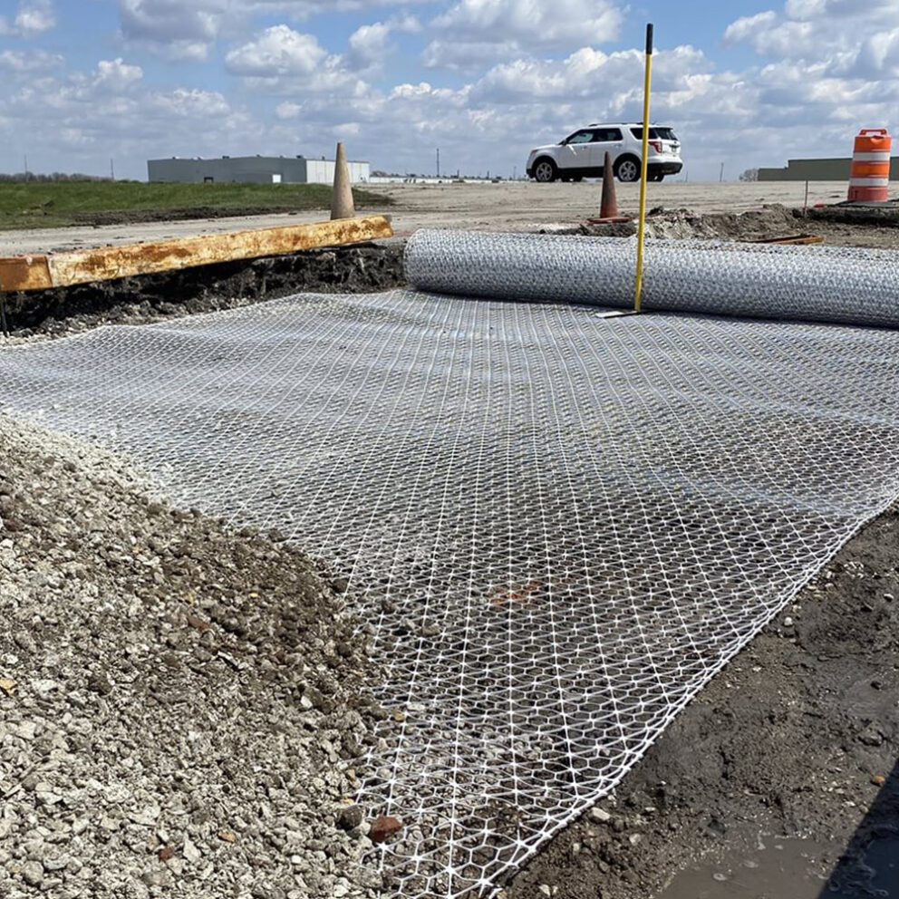 Tensar InterAx Geogrids - Advanced Geosynthetic Stabilization
