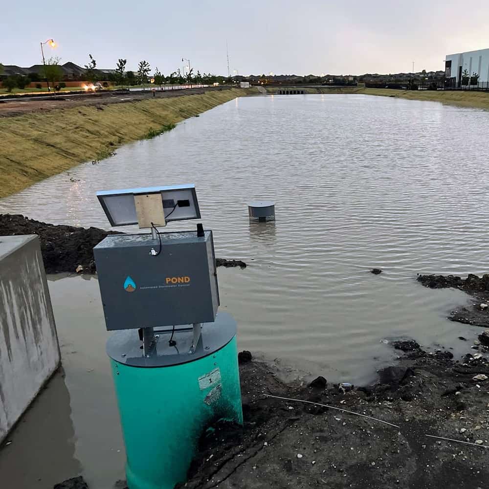 smartPOND - Automated Stormwater Detention Control Device
