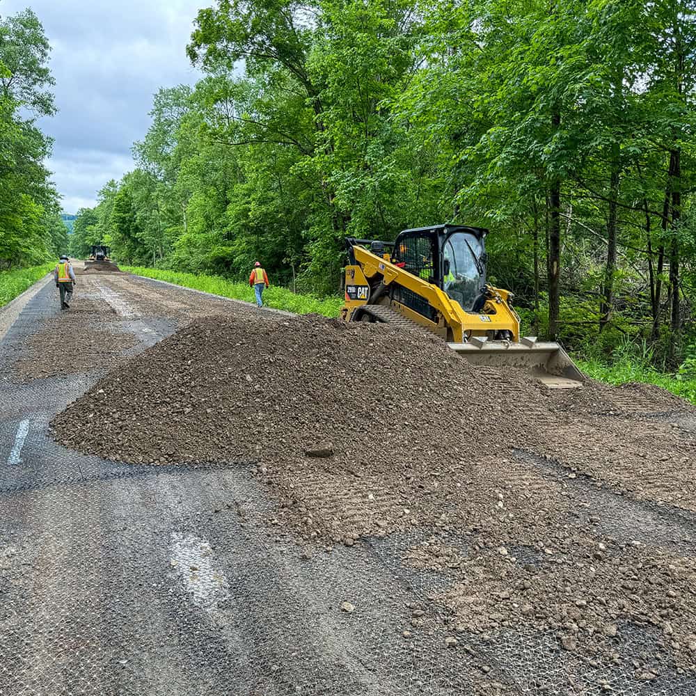 Geogrid For Road Stabilization - A Case Study For NYDOT