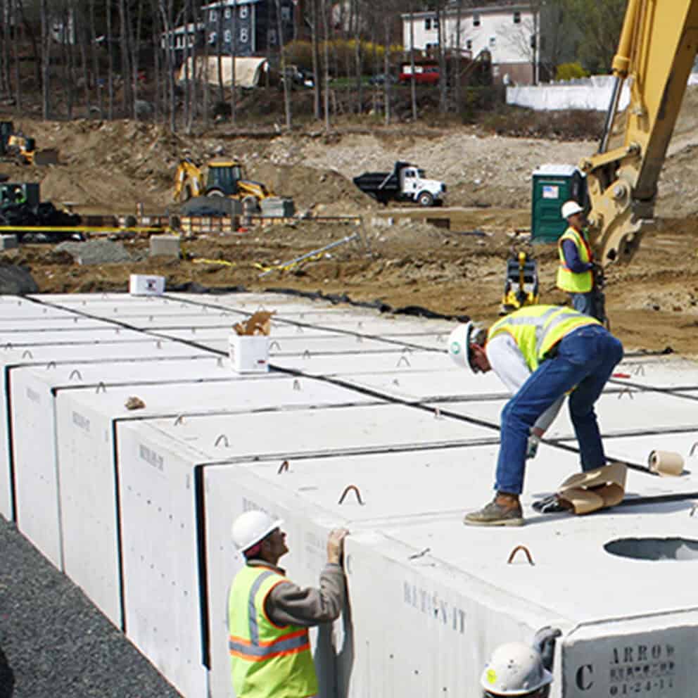 Underground Detention System - Retain-It Precast Concrete Units