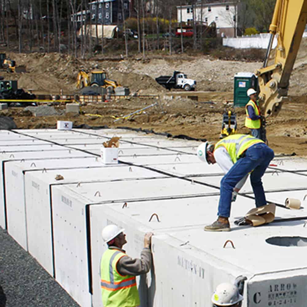 Underground Detention System - Retain-It Precast Concrete Units