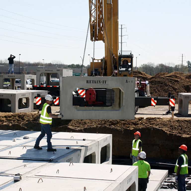 Underground Detention System - Retain-It Precast Concrete Units
