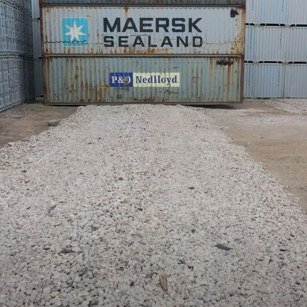 Tensar NX850 Provides Cost-Effective Solution At Container Yard