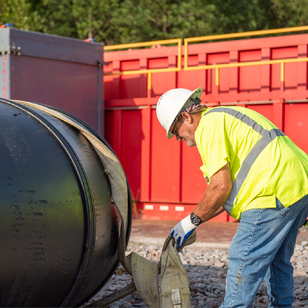 HDPE Line Replacement Project Management - Hampton Roads