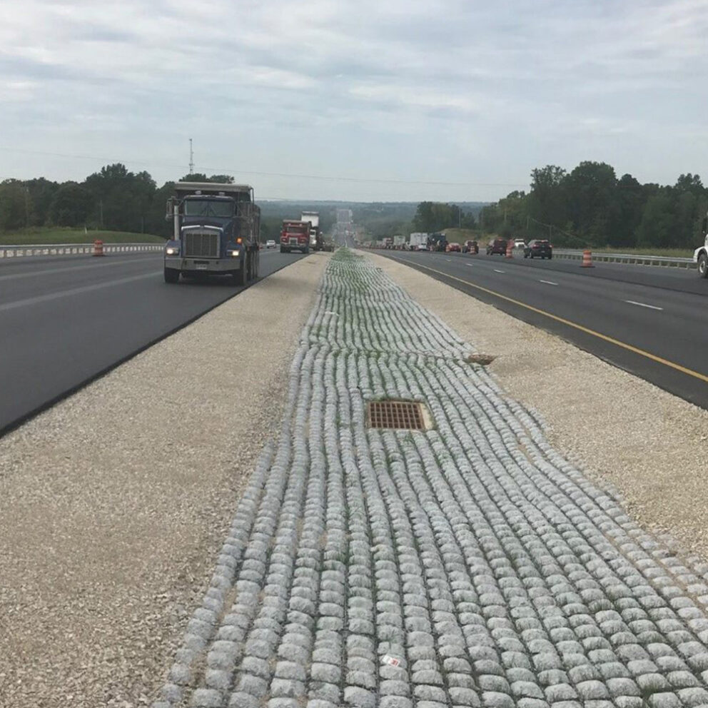 Flexamat Permanent Erosion Control Tied Concrete Block Mat