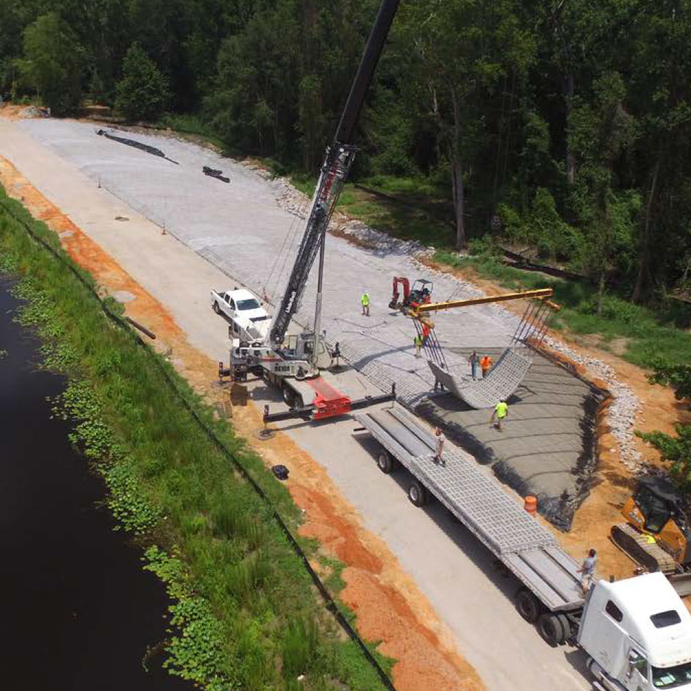 Articulated Concrete Blocks - ArmorFlex® - Erosion Control Supply