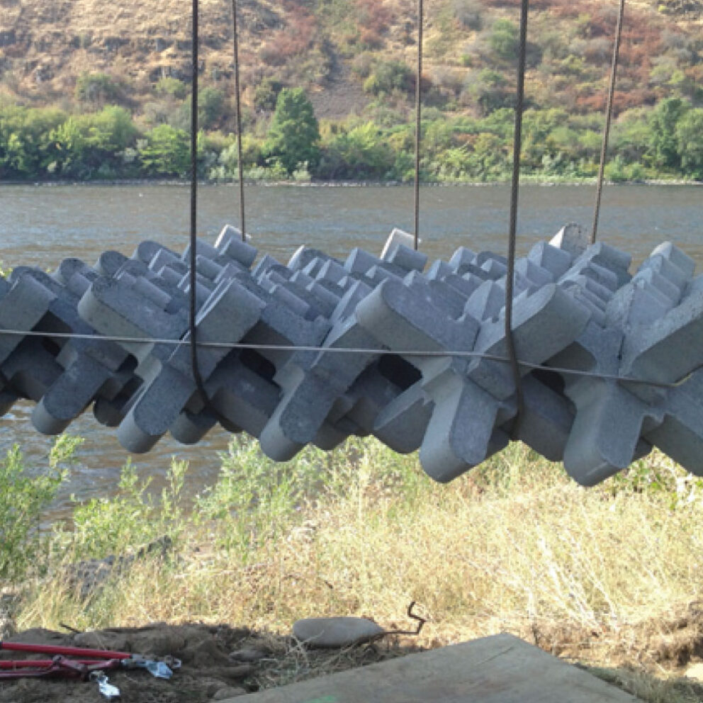 Interlocking Concrete Units - A-Jacks® & Shorejax™ Products