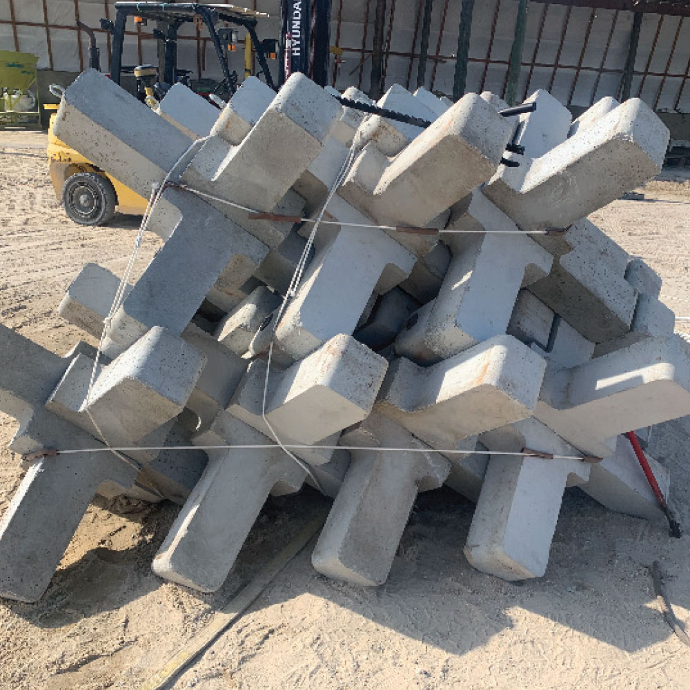 Interlocking Concrete Units - A-Jacks® & Shorejax™ Products