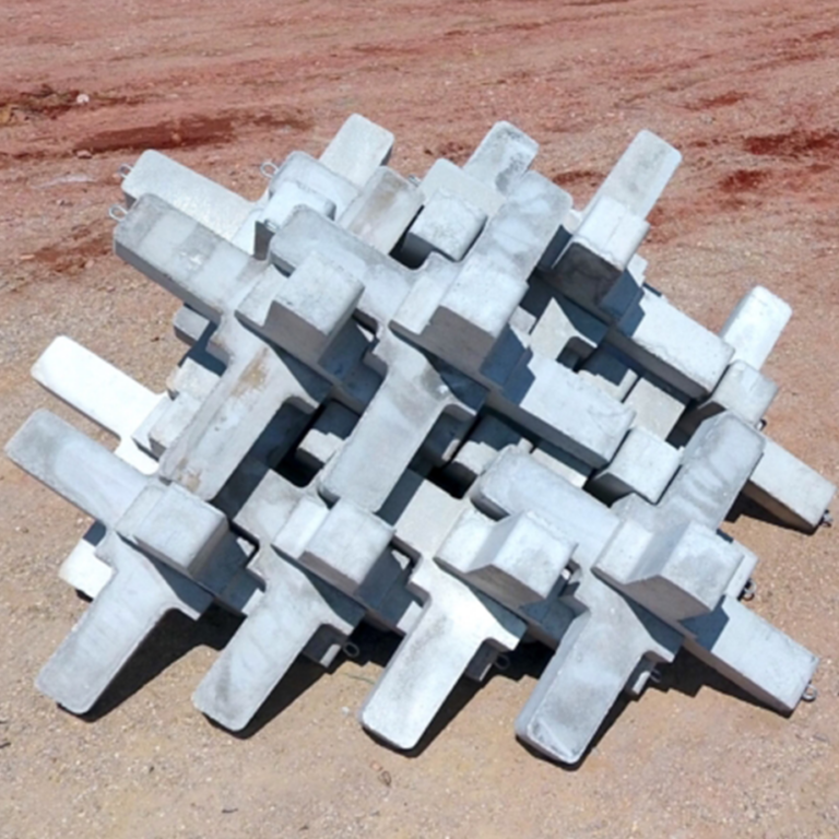 Interlocking Concrete Units - A-Jacks® & Shorejax™ Products