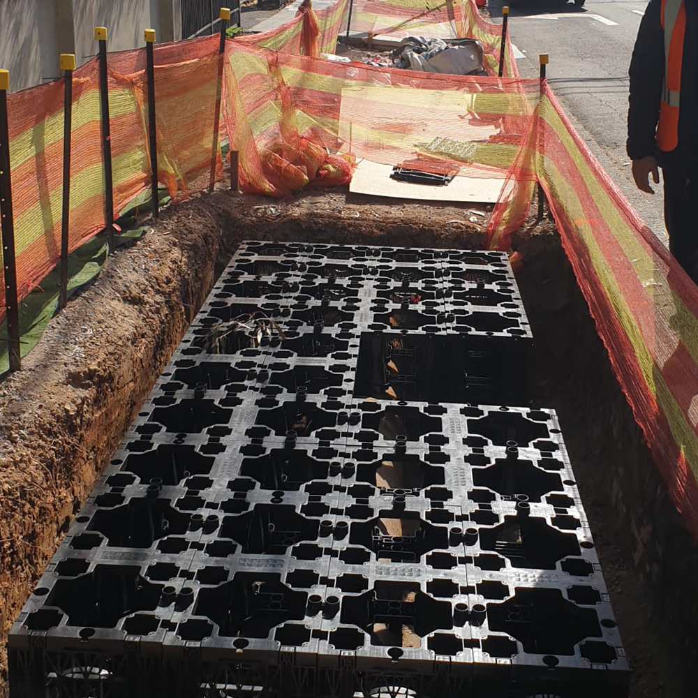 R-Tank UrbanForest Soil Cells | Strong, Healthy Urban Trees